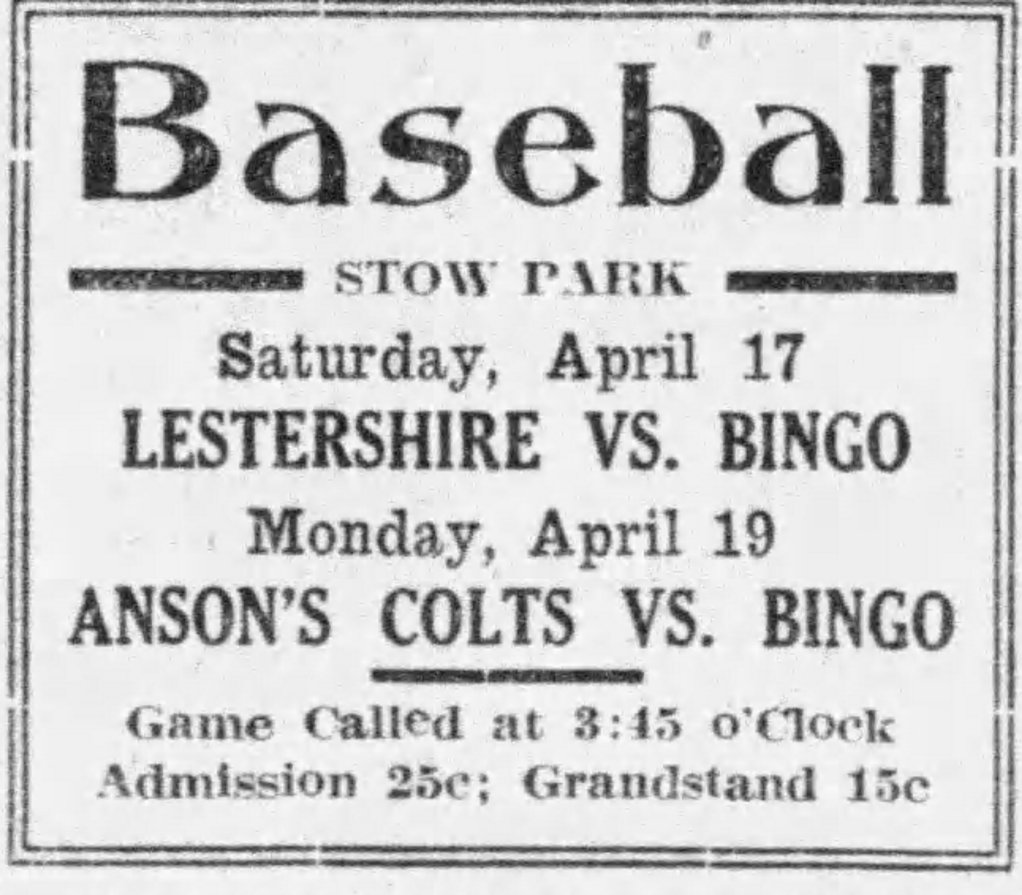 Adventures in Barnstorming: Anson’s Colts | Baseball History Daily