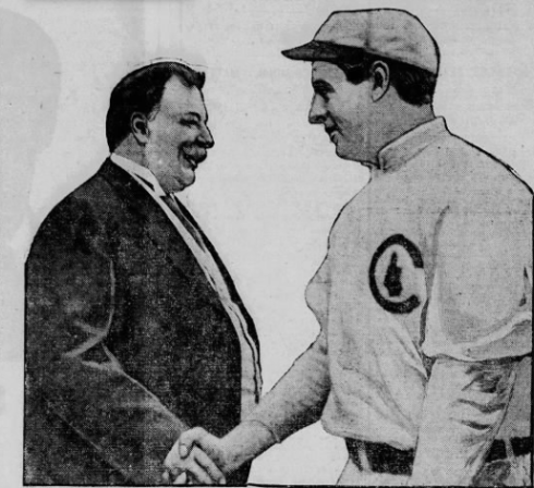 “A man of the Caliber of Taft” | Baseball History Daily